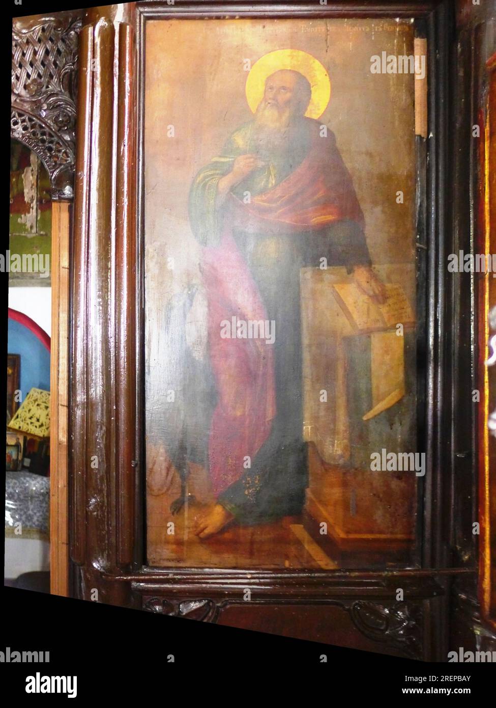 18th century Greek Orthodox icons Stock Photo - Alamy