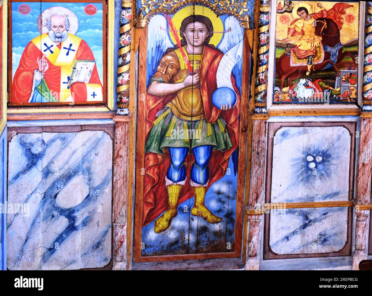 18th century Greek Orthodox icons Stock Photo - Alamy