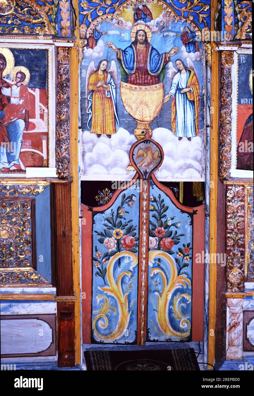 18th century Greek Orthodox icons Stock Photo - Alamy