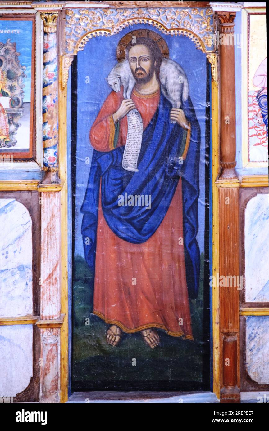 18th century Greek Orthodox icons Stock Photo - Alamy