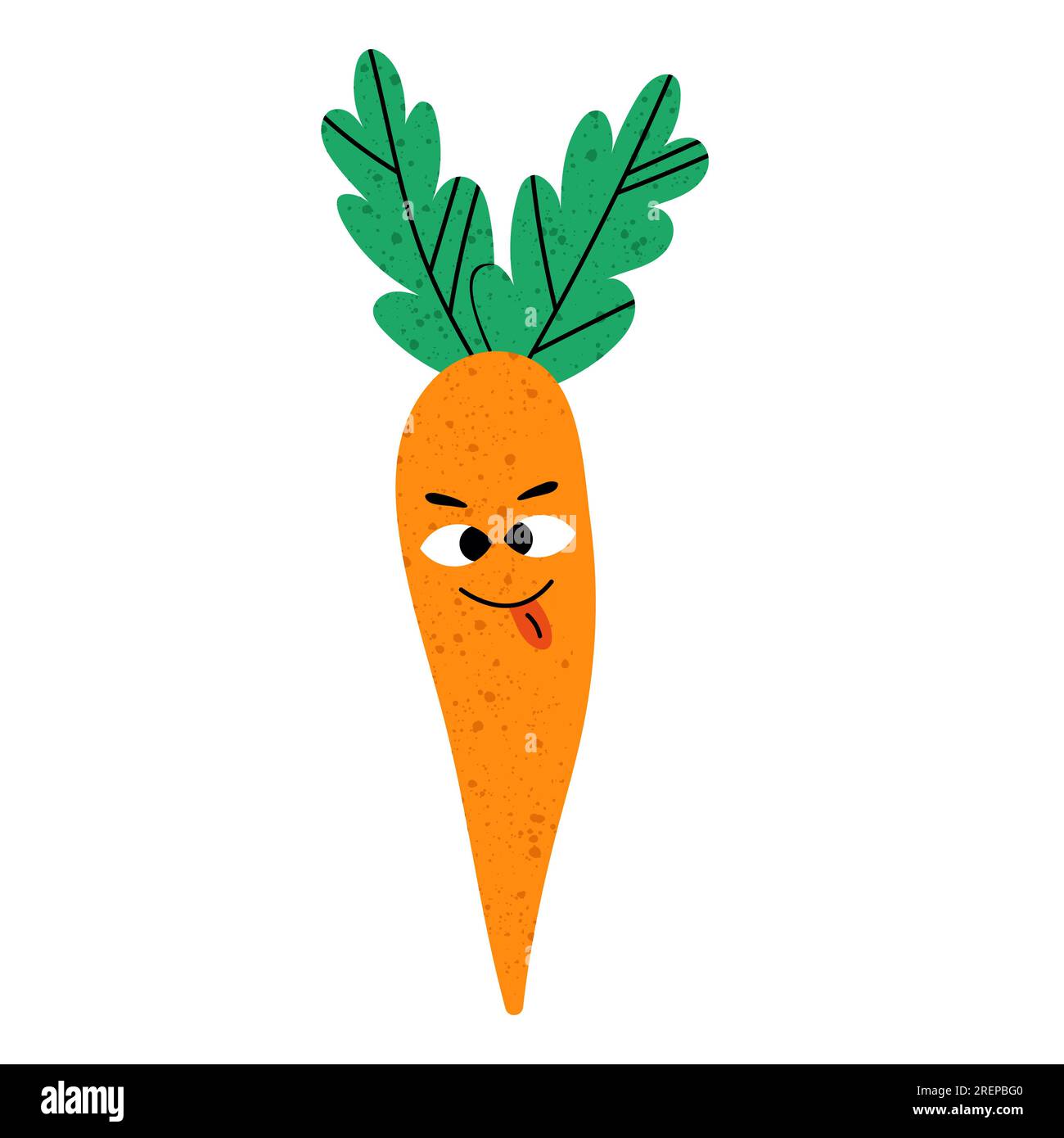 Cute carrot emoji character Cut Out Stock Images & Pictures - Alamy