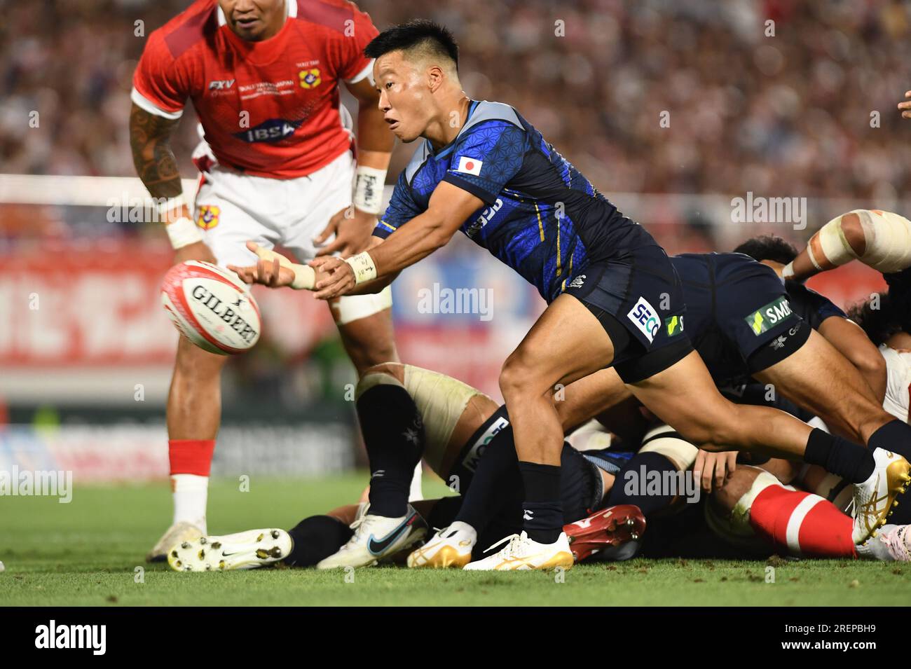 Hanazono Rugby Stadium, Osaka, Japan. 29th July, 2023. Naoto Saito (JPN ...
