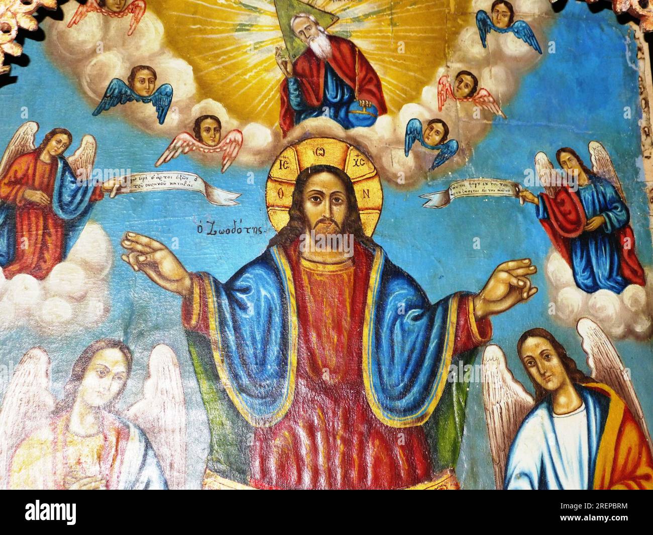 18th century Greek Orthodox icons Stock Photo - Alamy