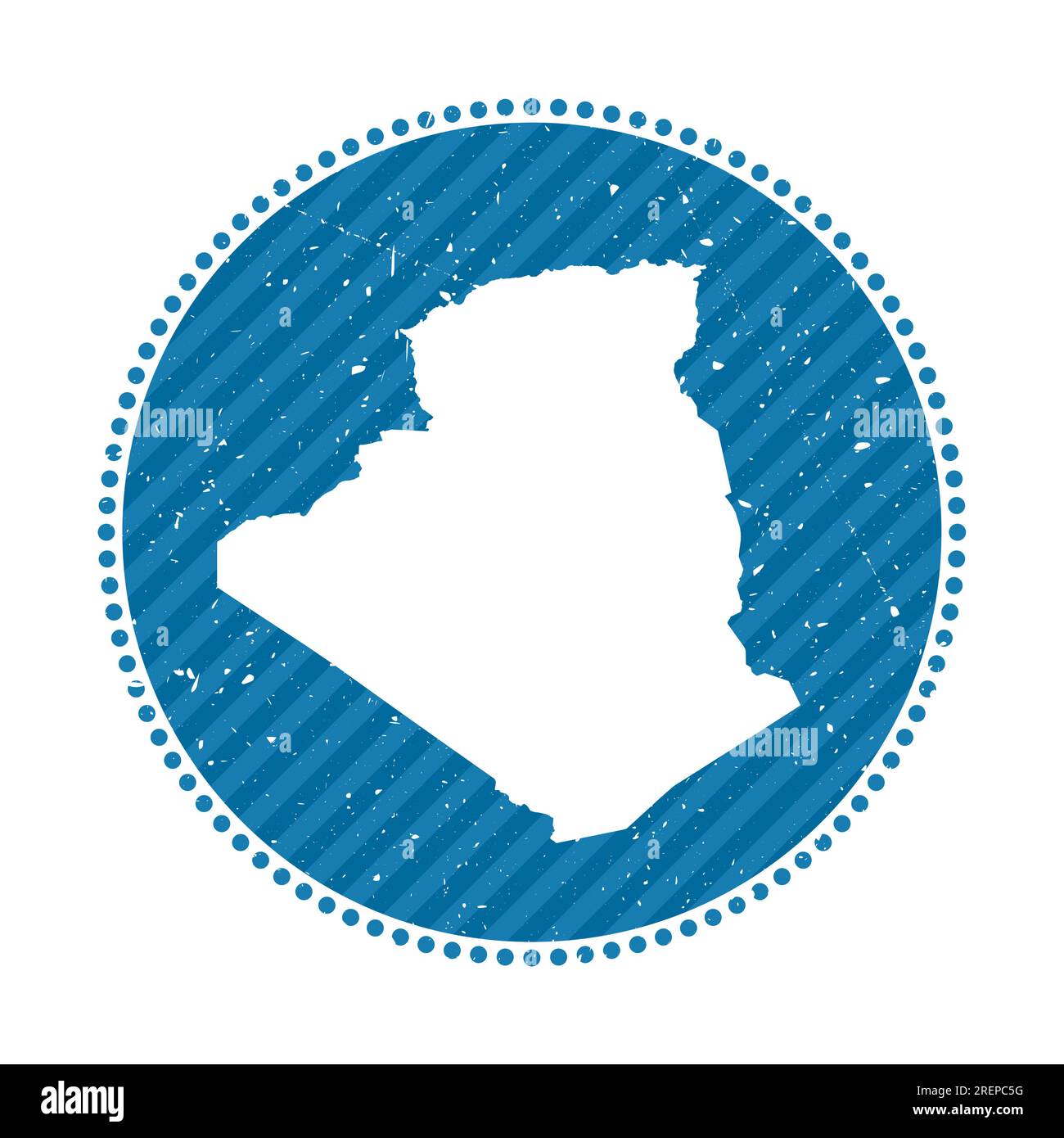 Retro algeria map Stock Vector Images - Alamy