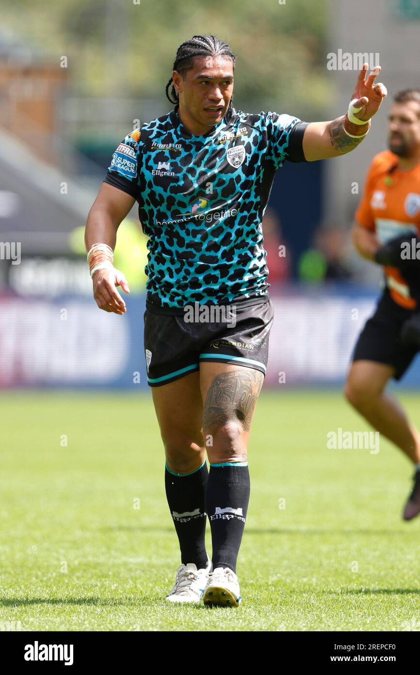 Wigan warriors leigh leopards hi-res stock photography and images - Alamy