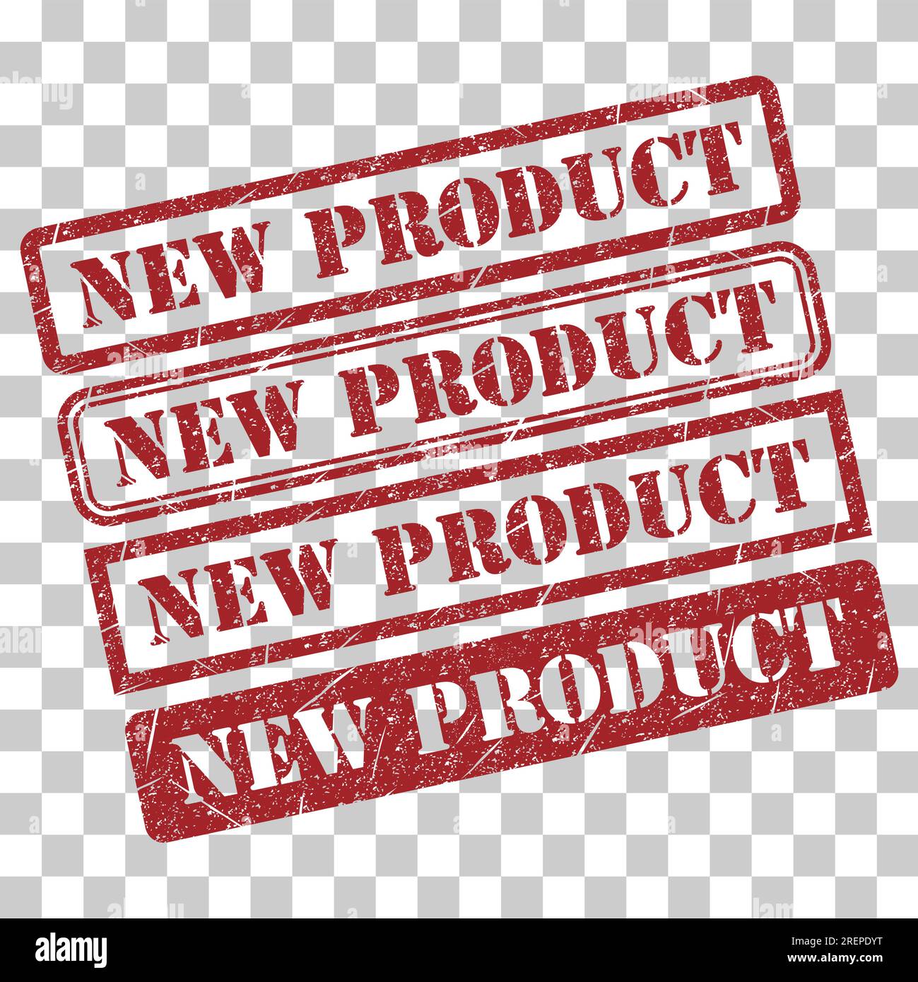 New product stamp symbol, label sticker sign button, text banner vector ...