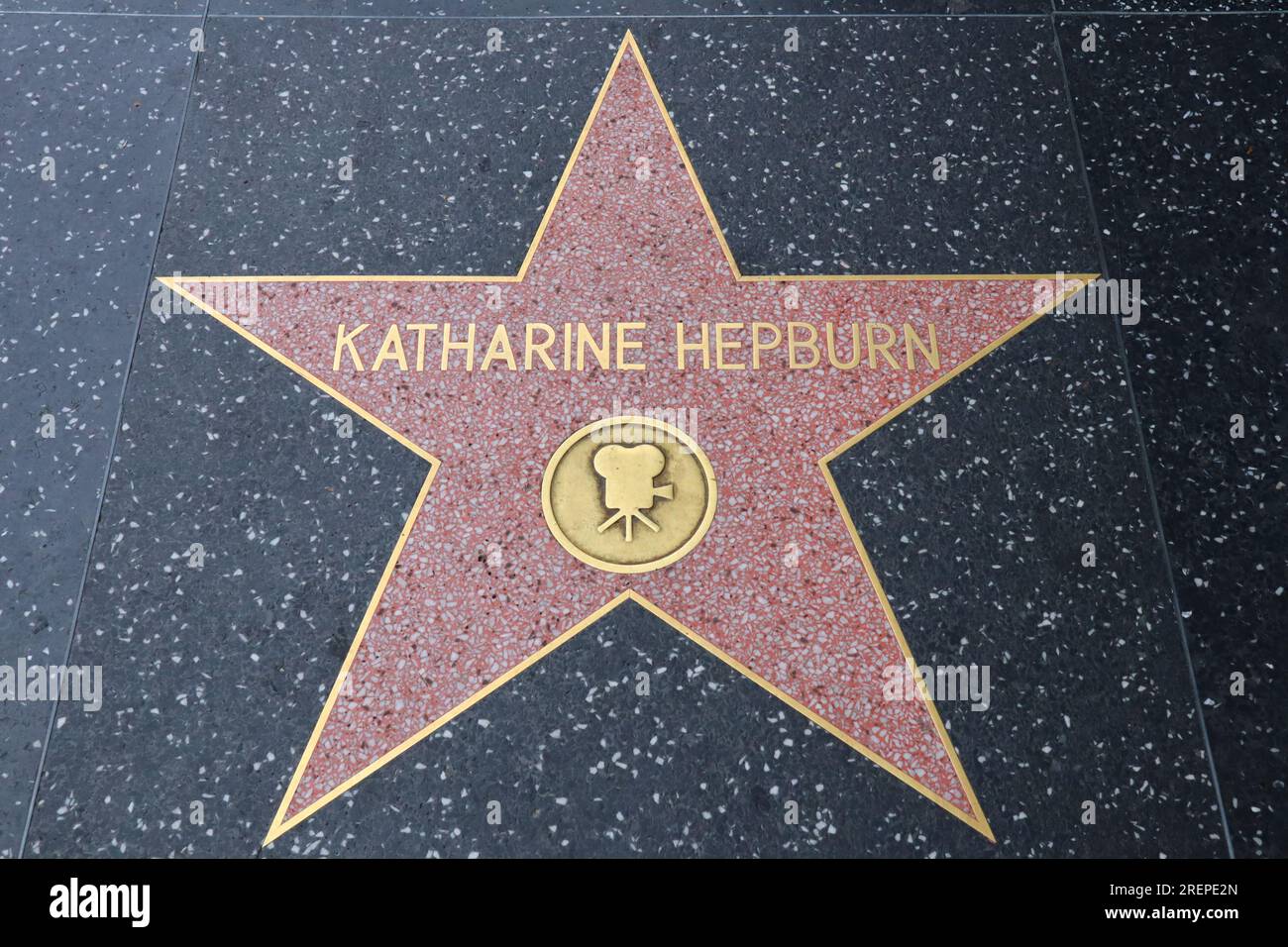 Hollywood (Los Angeles), California: Star of KATHARINE HEPBURN on ...