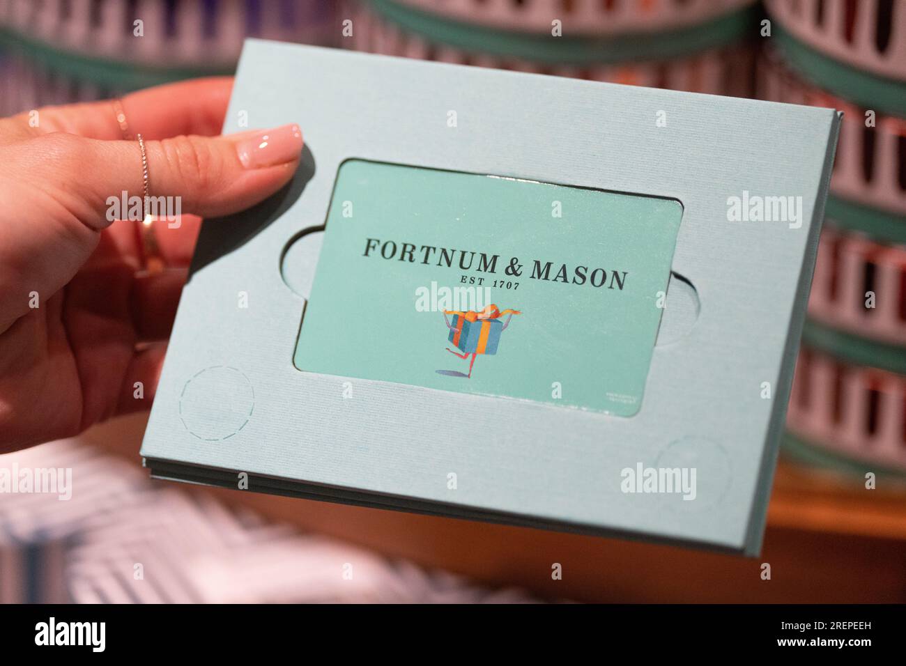 Fortnum & Mason at The Royal Exchange Stock Photo - Alamy