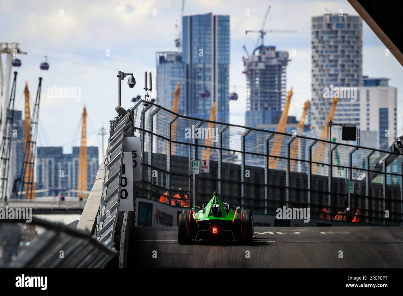 Envision Racing's Sebastian Buemi during practice two on day one of the ...