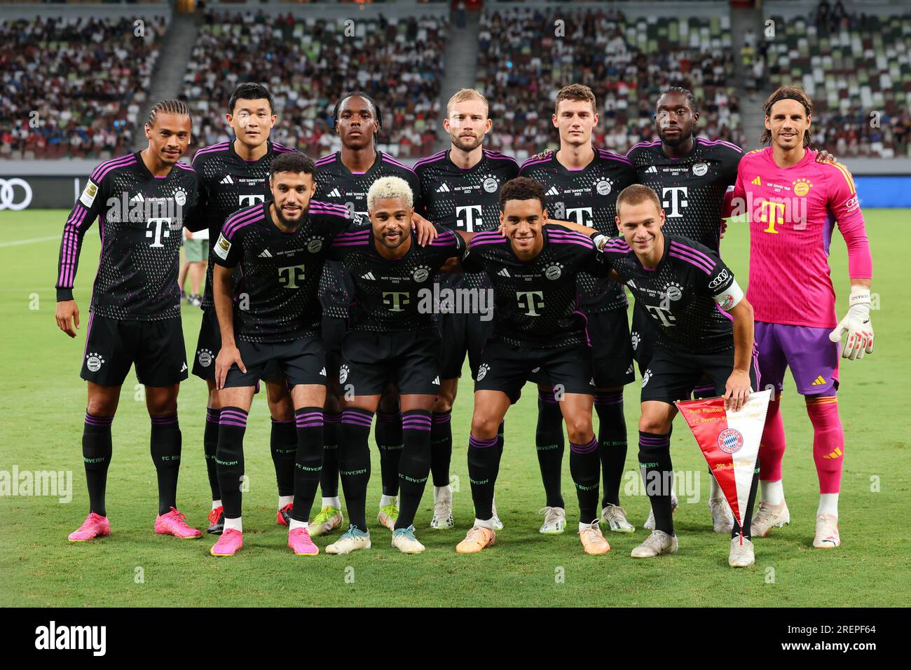 National Stadium, Tokyo, Japan. 29th July, 2023. FC Bayern Munich team ...