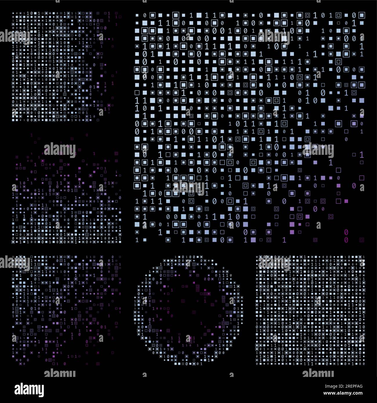 Abstract Technology Background. Blue purple color theme backgrounds ...