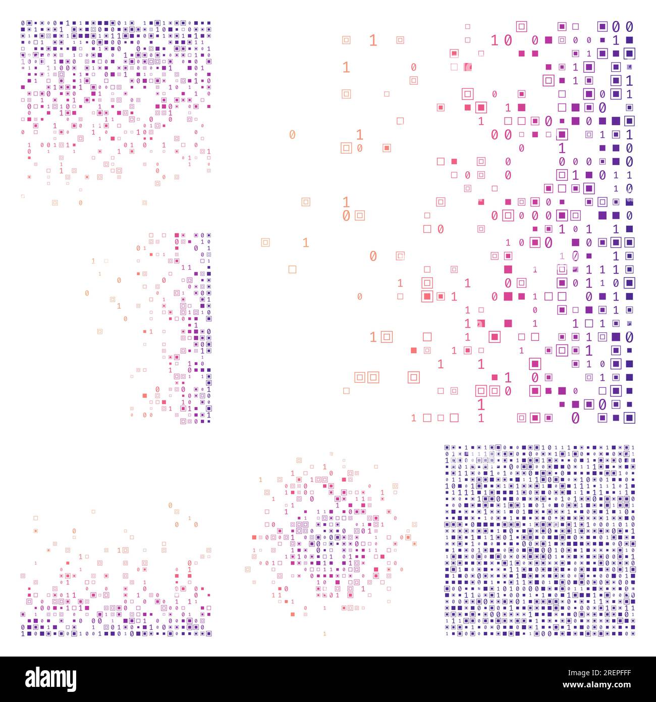 Digital data backgrounds Stock Vector Images - Alamy