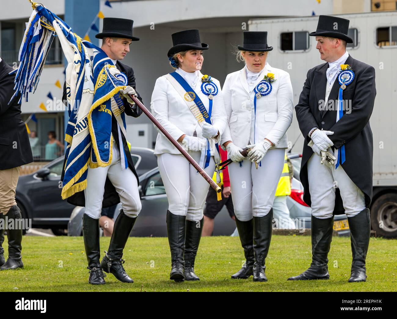 Musselburgh, East Lothian, Scotland, UK, 29th July 2023.. Musselburgh ...