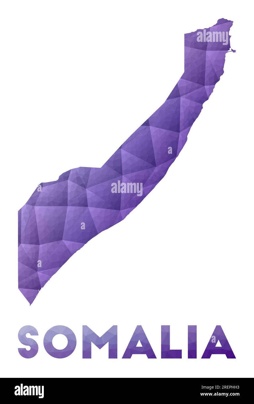 Somali vector outline map hi-res stock photography and images - Alamy
