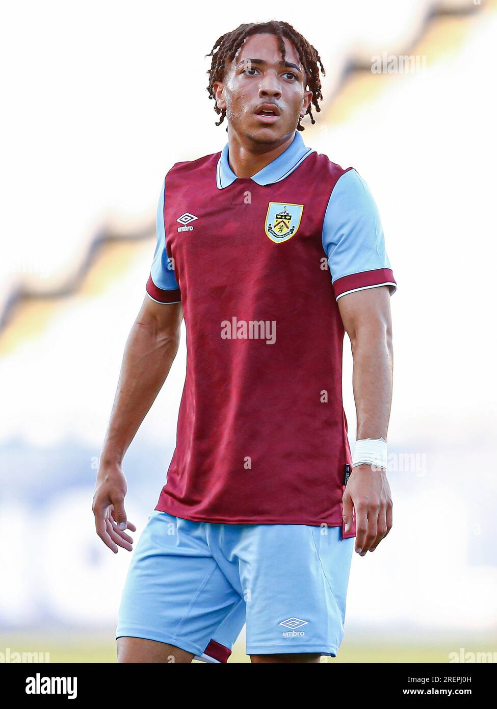 Huelva, Spain. 28th July, 2023. Luca Koleosho of Burnley FC during the ...