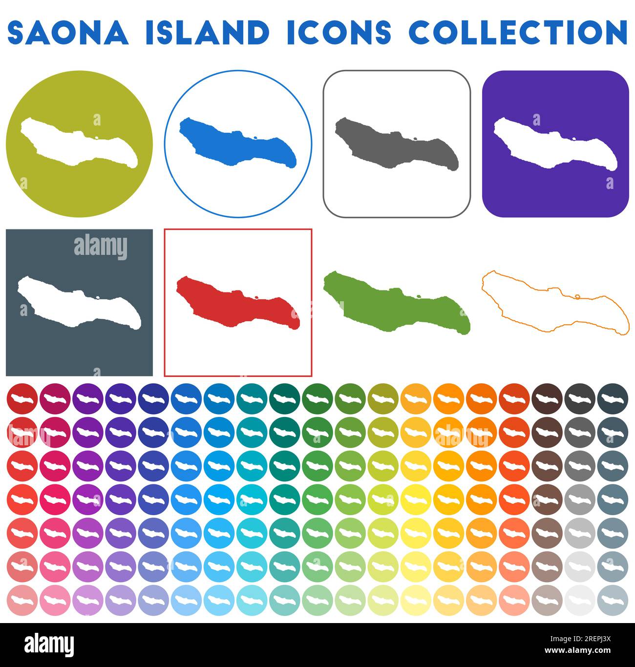 Island saona island map Stock Vector Images - Alamy