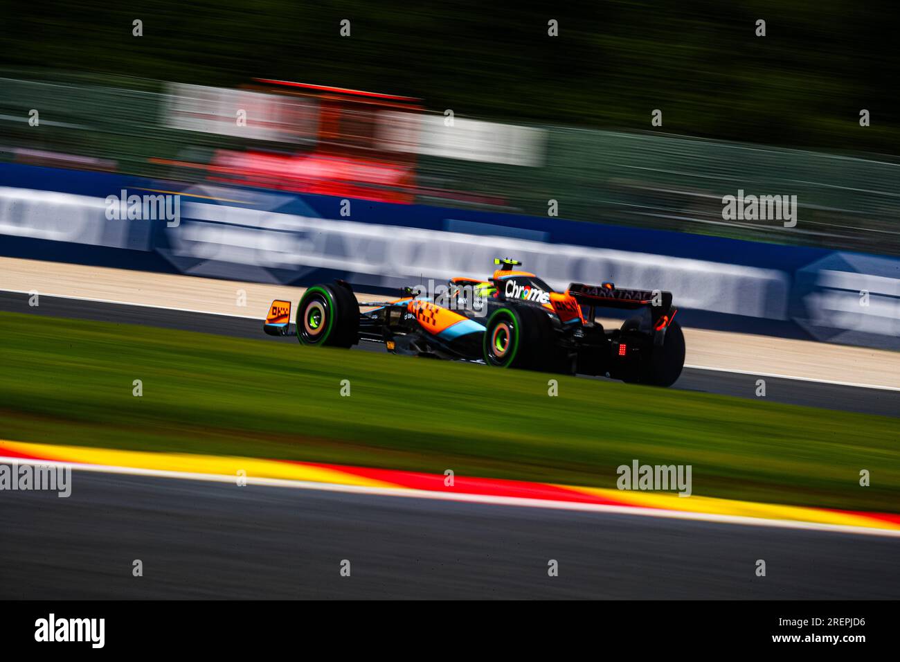 #04 Lando Norris, (GRB) McLaren Mercedes during the Belgian GP, Spa ...