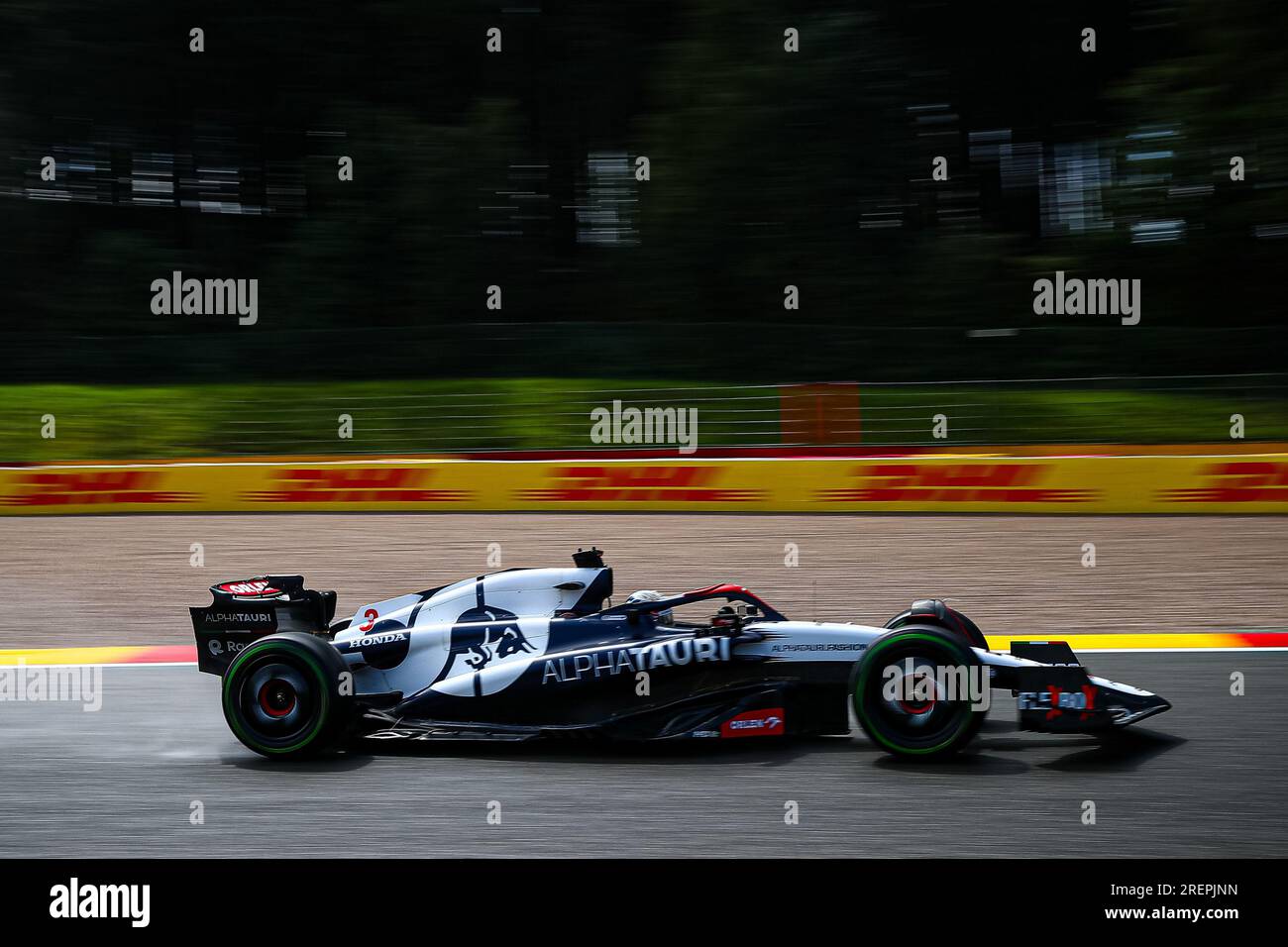 #22 Yuki Tsunoda, (JAP) Alpha Tauri, Honda during the Belgian GP, Spa ...