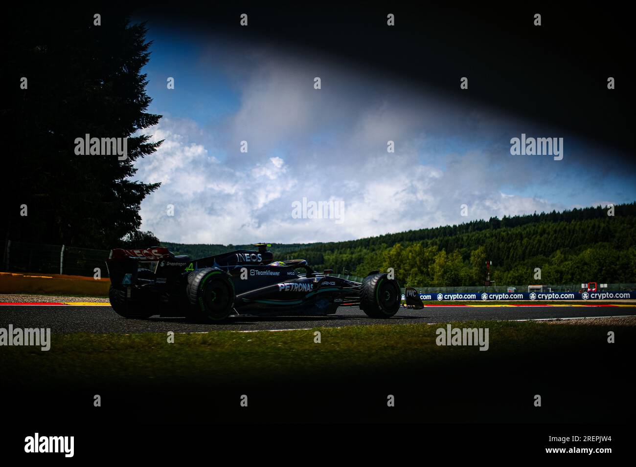 #44 Lewis Hamilton, (GRB) AMG Mercedes Ineos during the Belgian GP, Spa ...