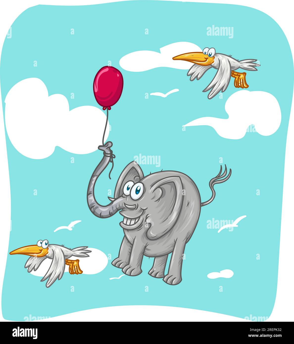 Flying Elephant Balloon