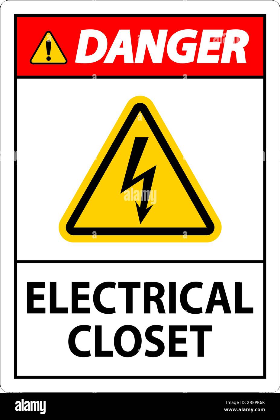 Electrical closet sign hi-res stock photography and images - Alamy