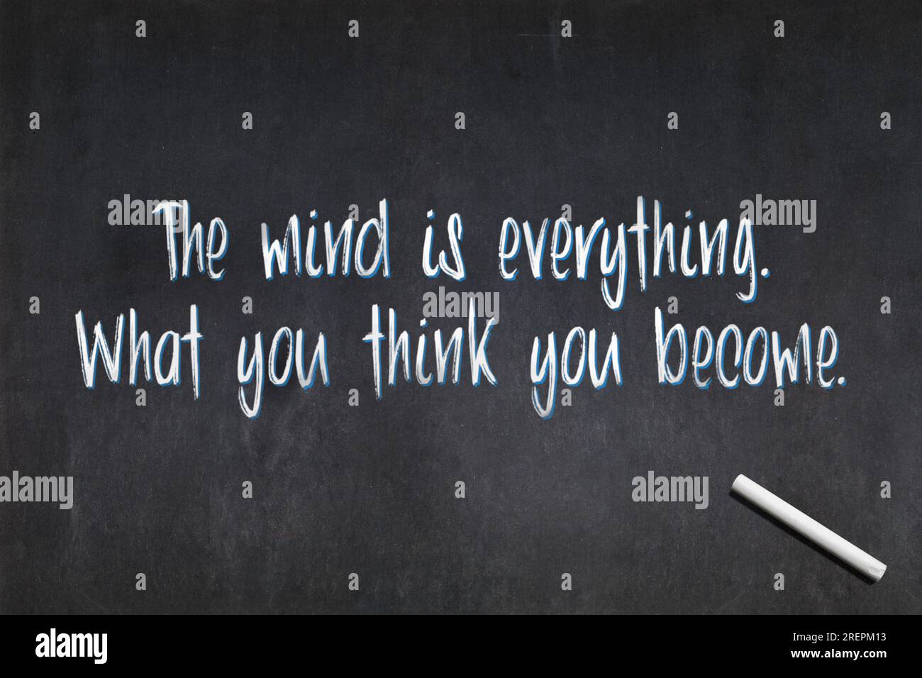 The mind is everything what you think you become hi-res stock ...