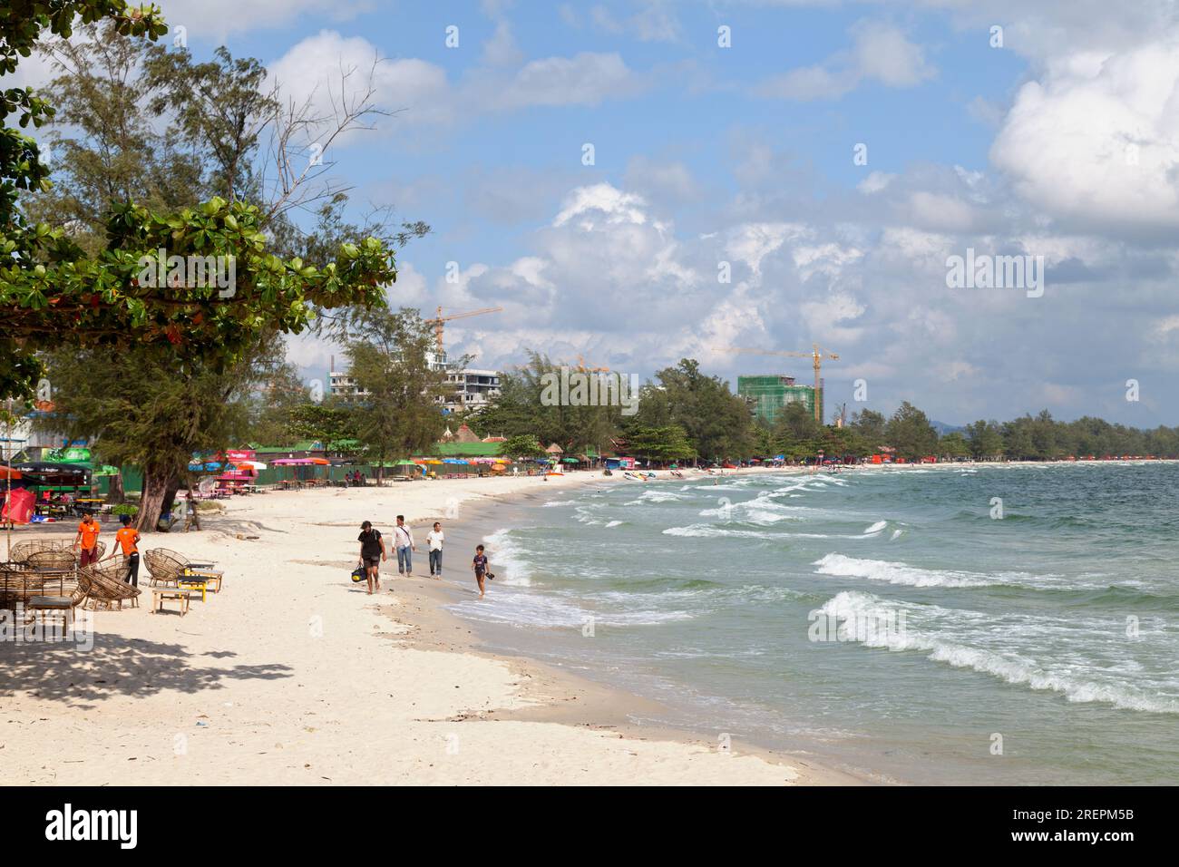 Famous white strip sand hi-res stock photography and images - Alamy