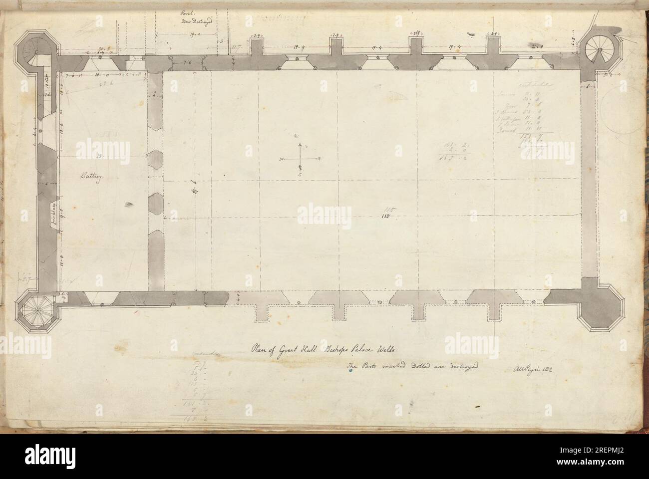 Bishops Palace Plans