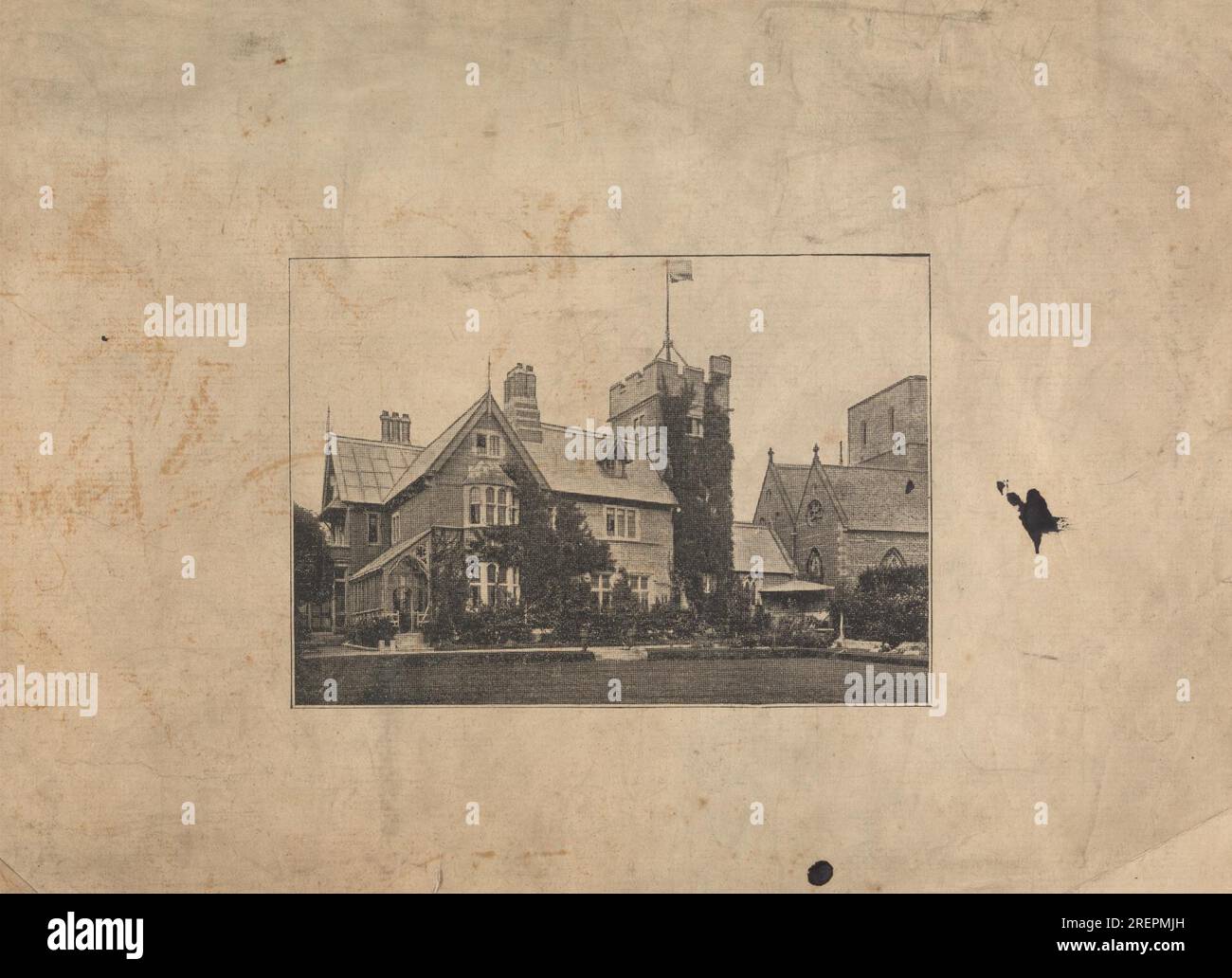 The Grange and St. Augustine's, Ramsgate, Kent circa 1848 by Augustus ...