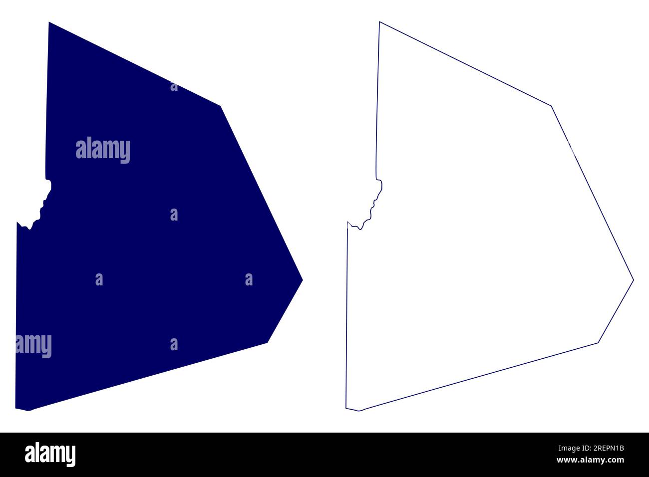 Victoria County (Canada, New Brunswick Province, North America) map ...