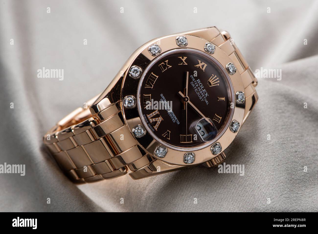 Rolex Pearl-Master as seen during a presentation at Baselworld Stock ...