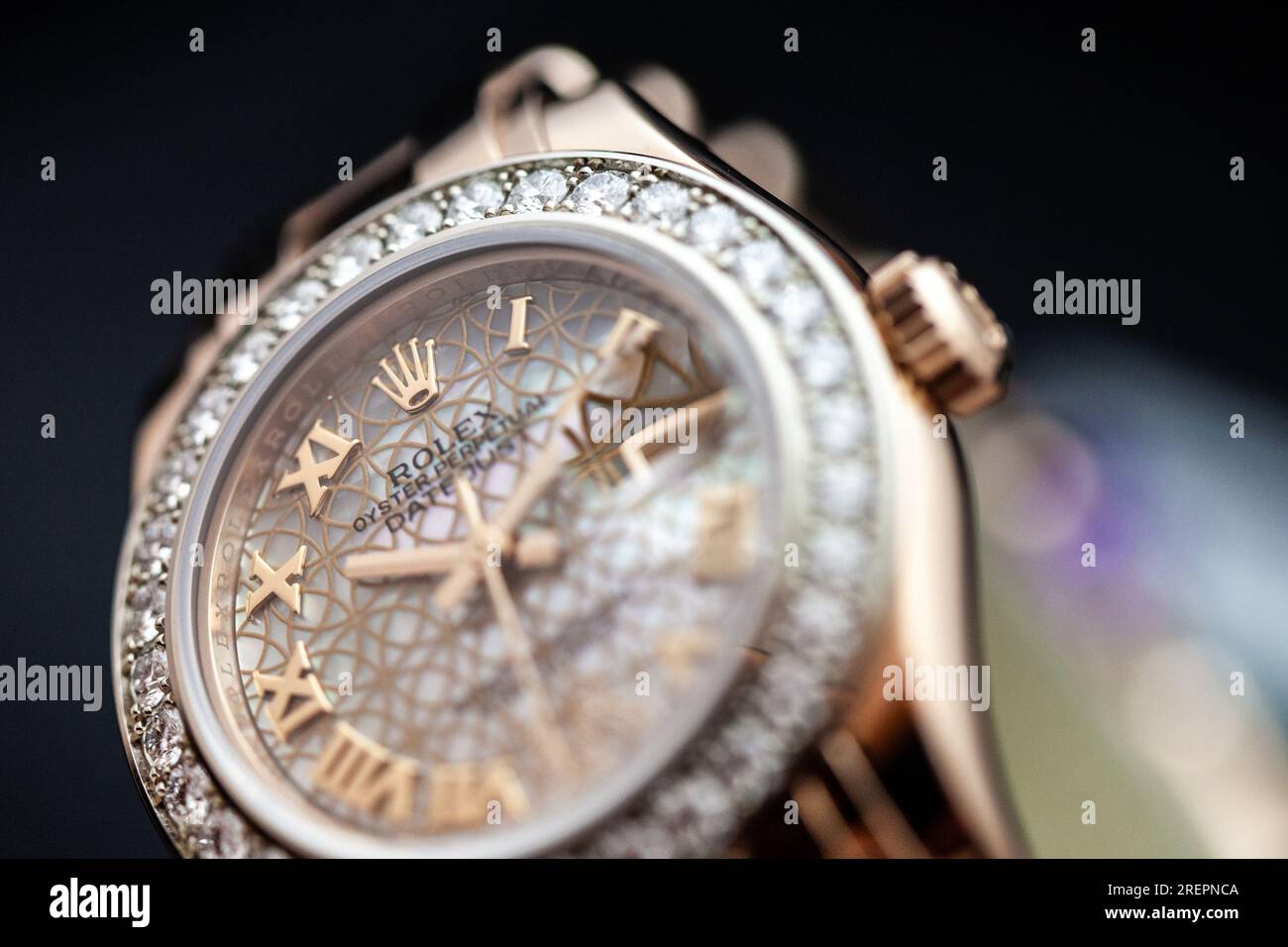 Rolex Pearl-Master as seen during a presentation at Baselworld Stock ...