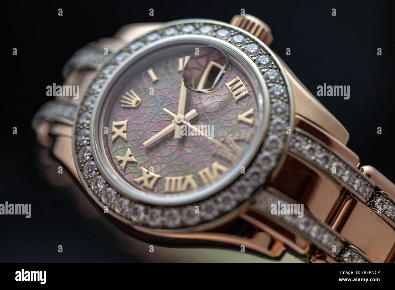 Rolex Pearl-Master as seen during a presentation at Baselworld Stock ...