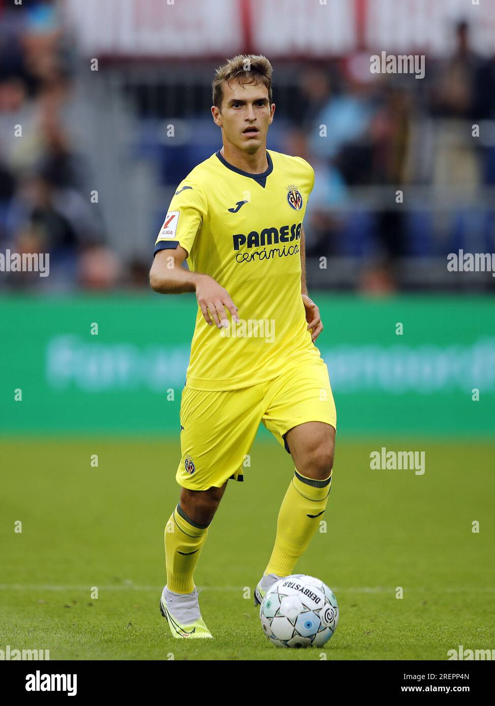 ROTTERDAM - Denis Suarez of Villarreal CF during the friendly match ...