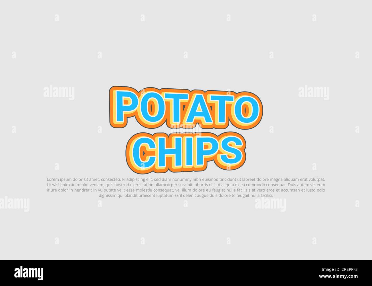 Crunchy text effect template with 3d bold style use for logo Pro Vector ...