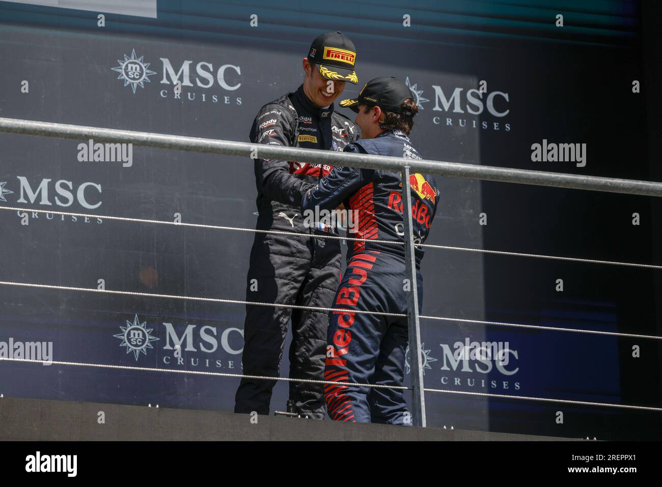 POURCHAIRE Theo (fra), ART Grand Prix, Dallara F2, FITTIPALDI Enzo (bra ...
