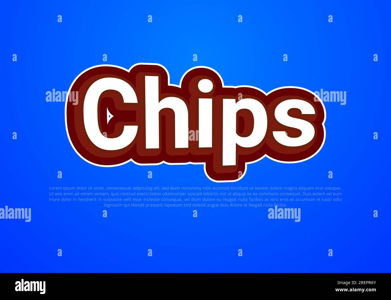 Crunchy text effect template with 3d bold style use for logo Pro Vector ...
