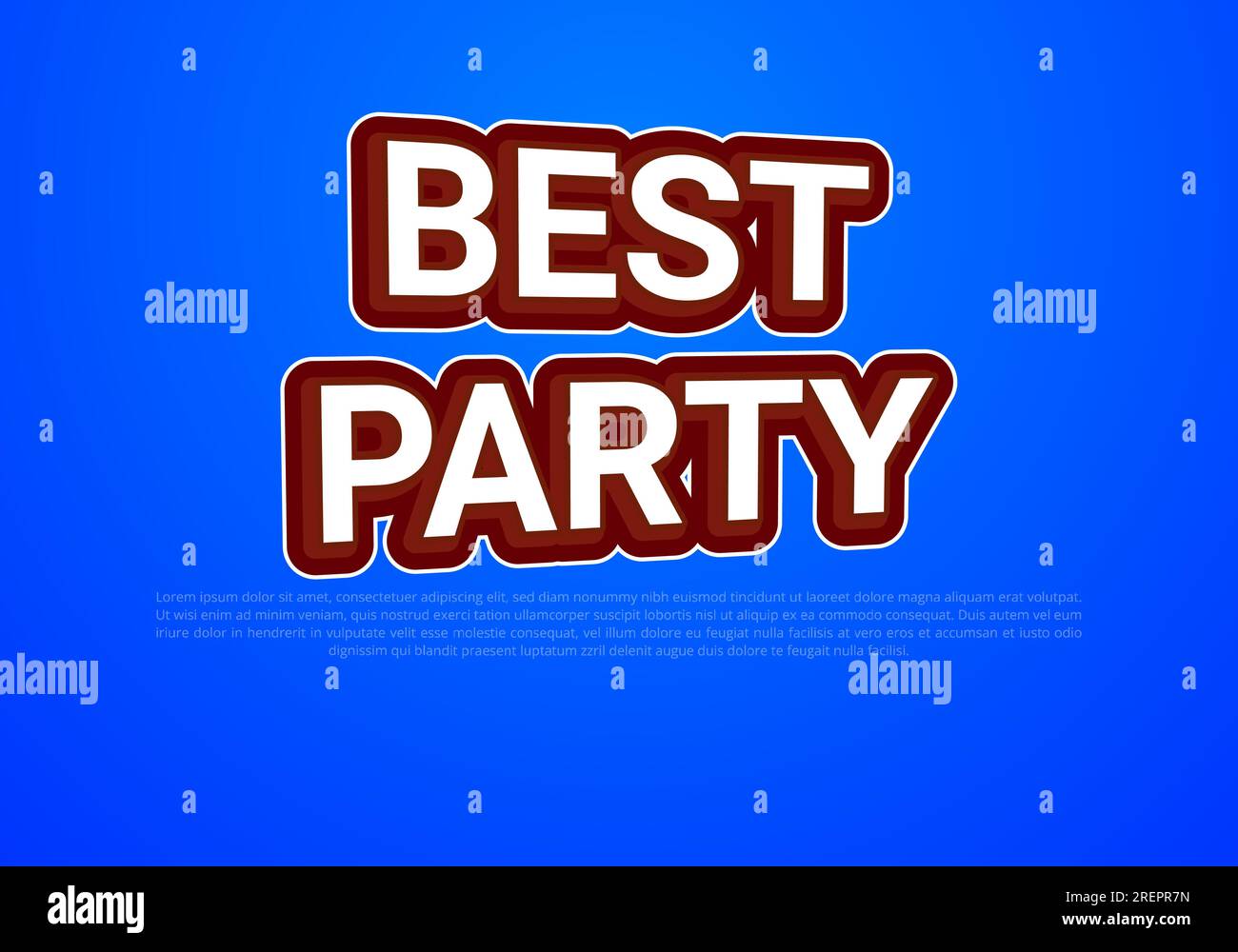 Crunchy text effect template with 3d bold style use for logo Pro Vector ...