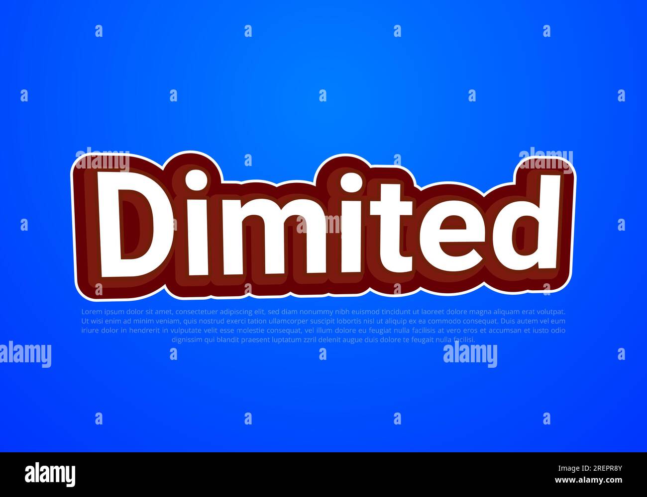 Crunchy text effect template with 3d bold style use for logo Pro Vector ...