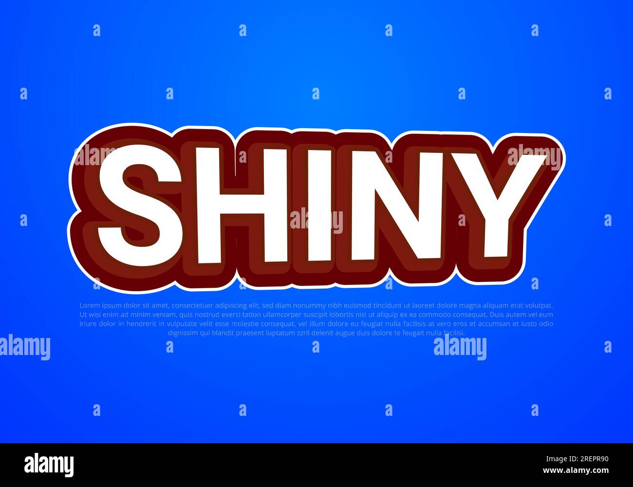 Crunchy text effect template with 3d bold style use for logo Pro Vector ...