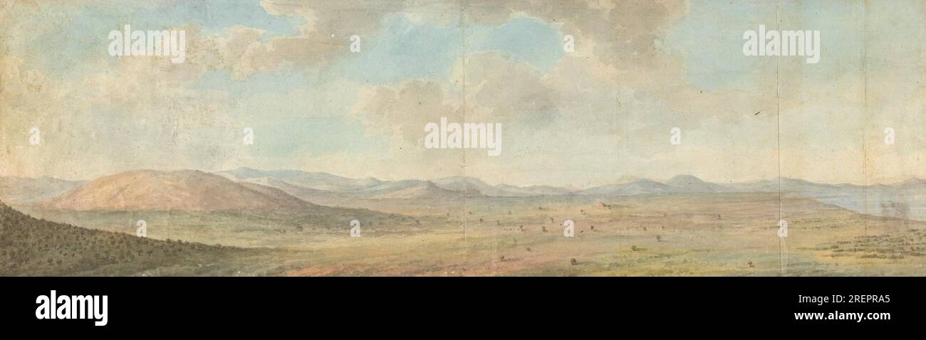 Views in the Levant: Landscape With Hills in Distance (page from a ...