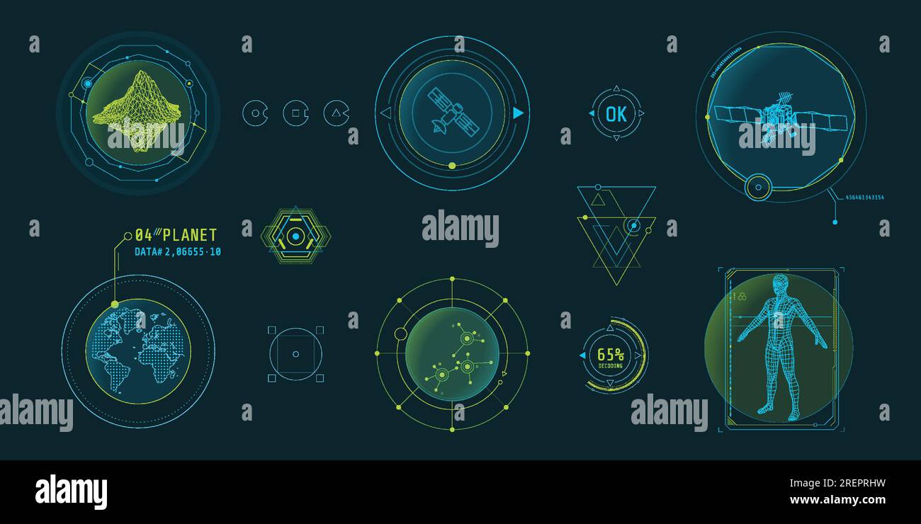 Design elements for infographic of data communication Stock Vector ...