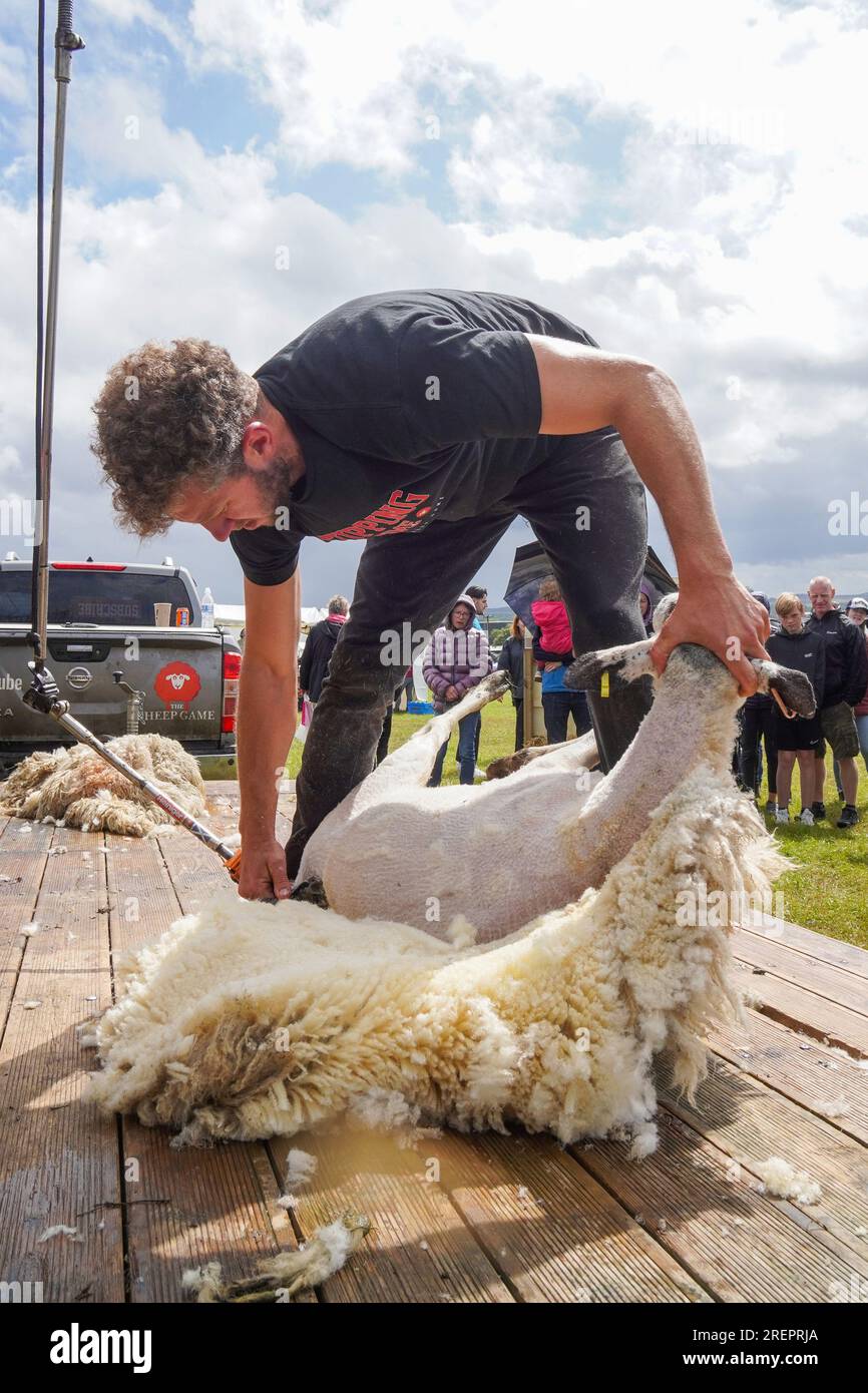 East Kilbride, UK. 29th July, 2023. Several thousand people turned out ...