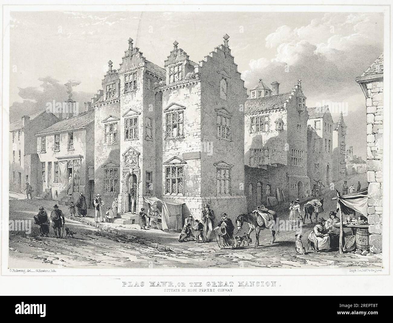 Plas Mawr, or, The Great Mansion: situate in High Street, Conway 1850 ...