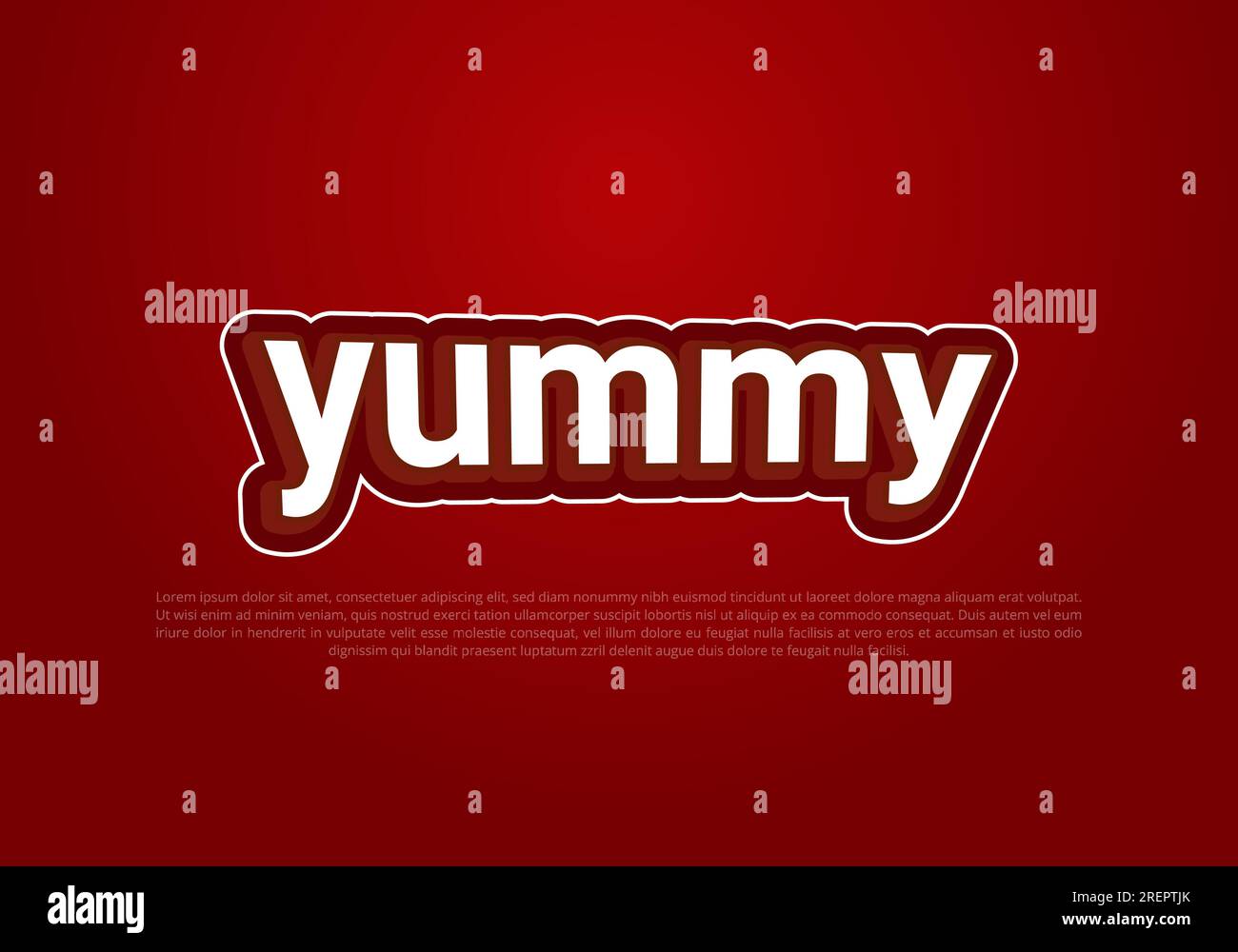Crunchy text effect template with 3d bold style use for logo Pro Vector ...