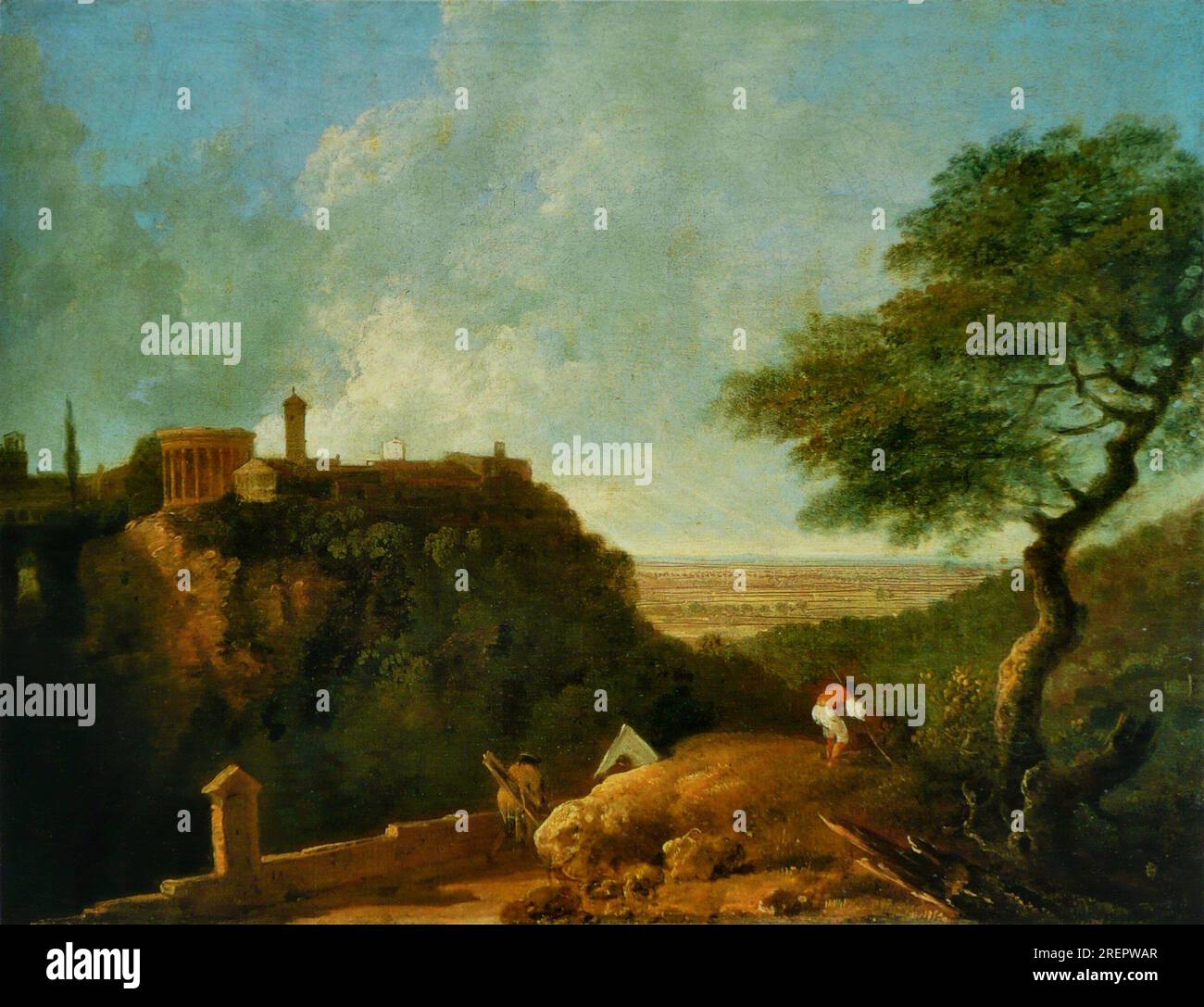The Temple of the Sibyl, Tivoli 1752 by Richard Wilson Stock Photo - Alamy The Temple of the Sibyl, Tivoli 1752 by Richard Wilson Stock Photo - Alamy