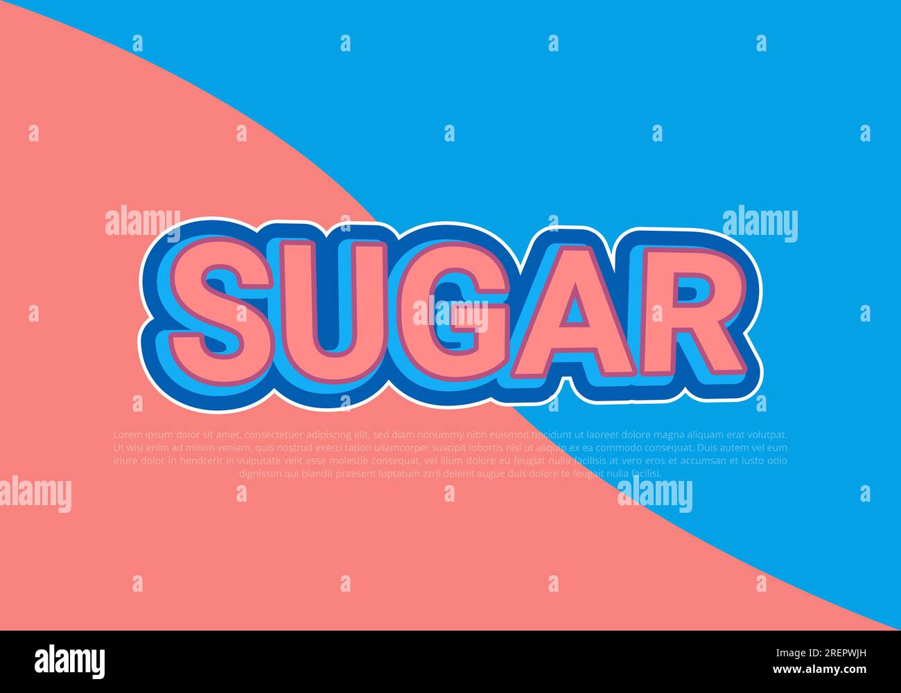 Crunchy text effect template with 3d bold style use for logo Pro Vector ...