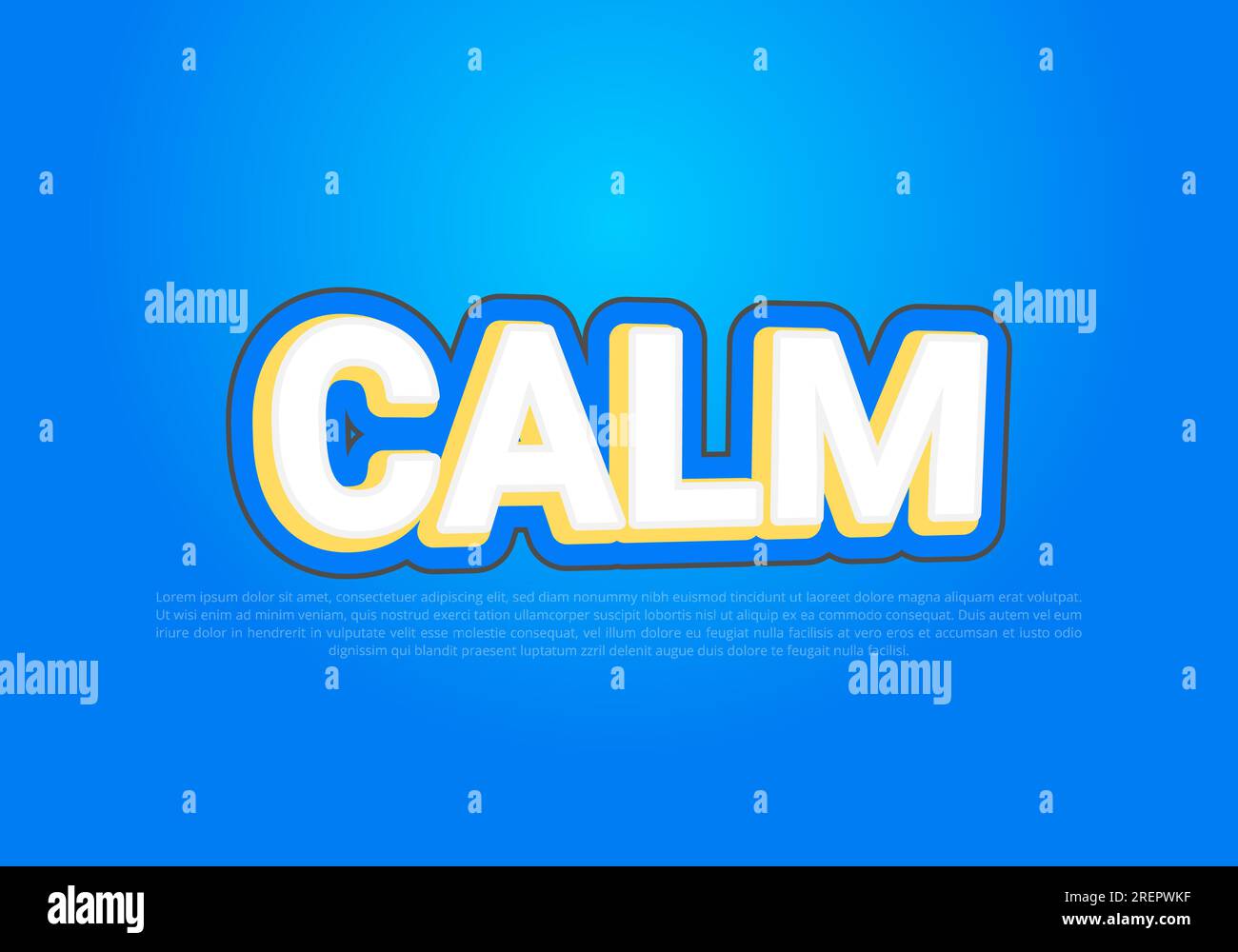 Crunchy text effect template with 3d bold style use for logo Pro Vector ...