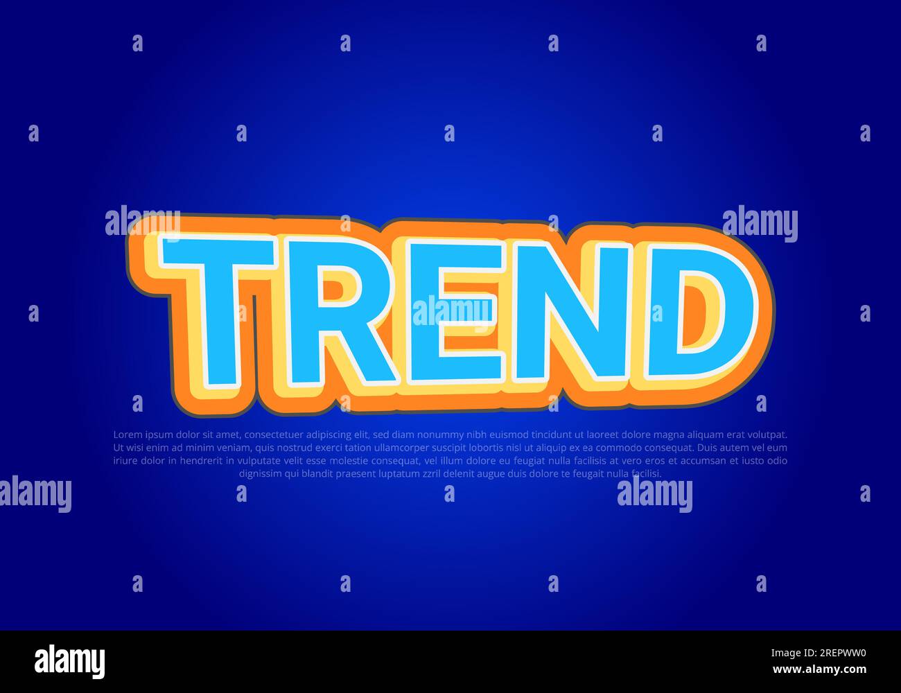 Crunchy text effect template with 3d bold style use for logo Pro Vector ...