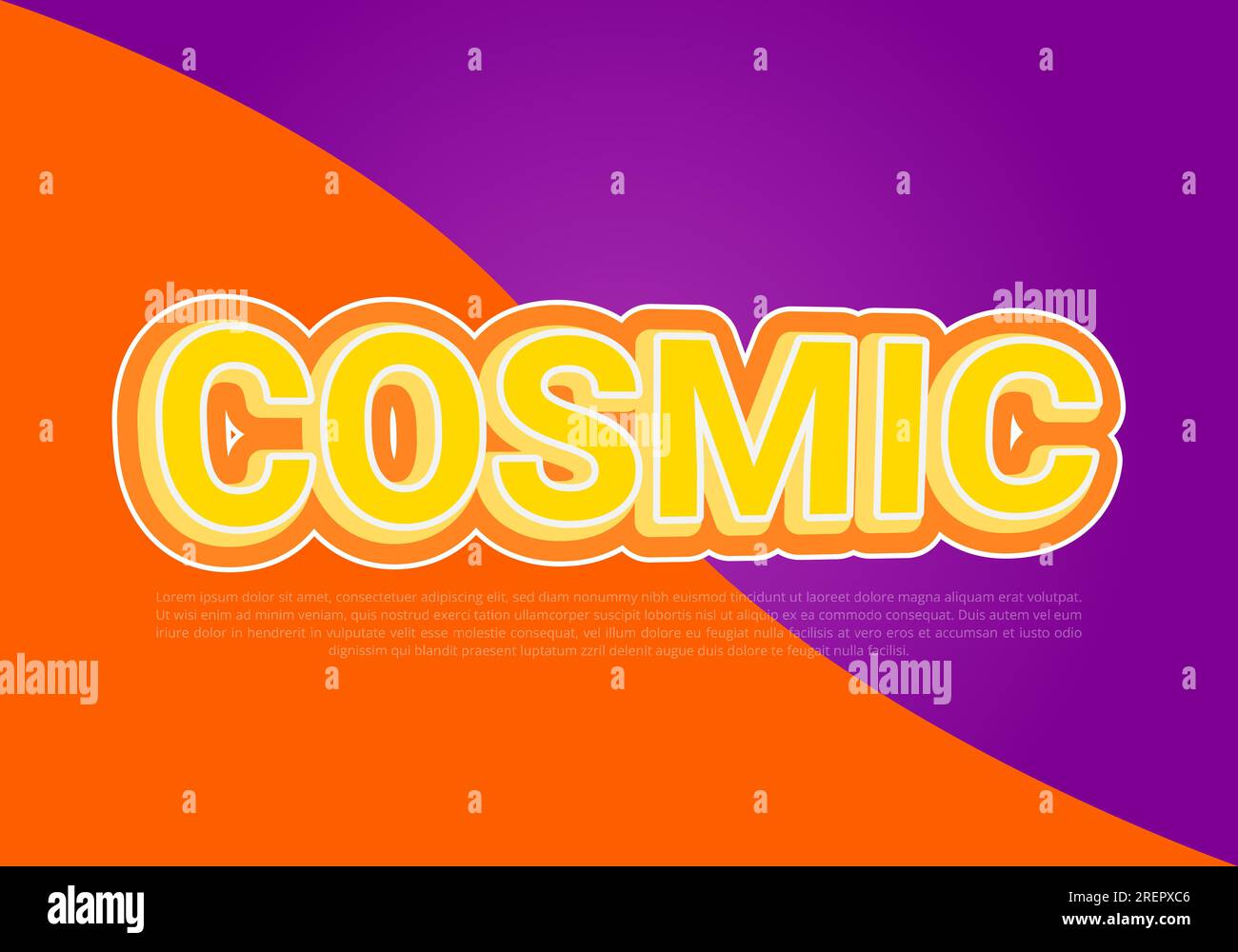 Crunchy text effect template with 3d bold style use for logo Pro Vector ...